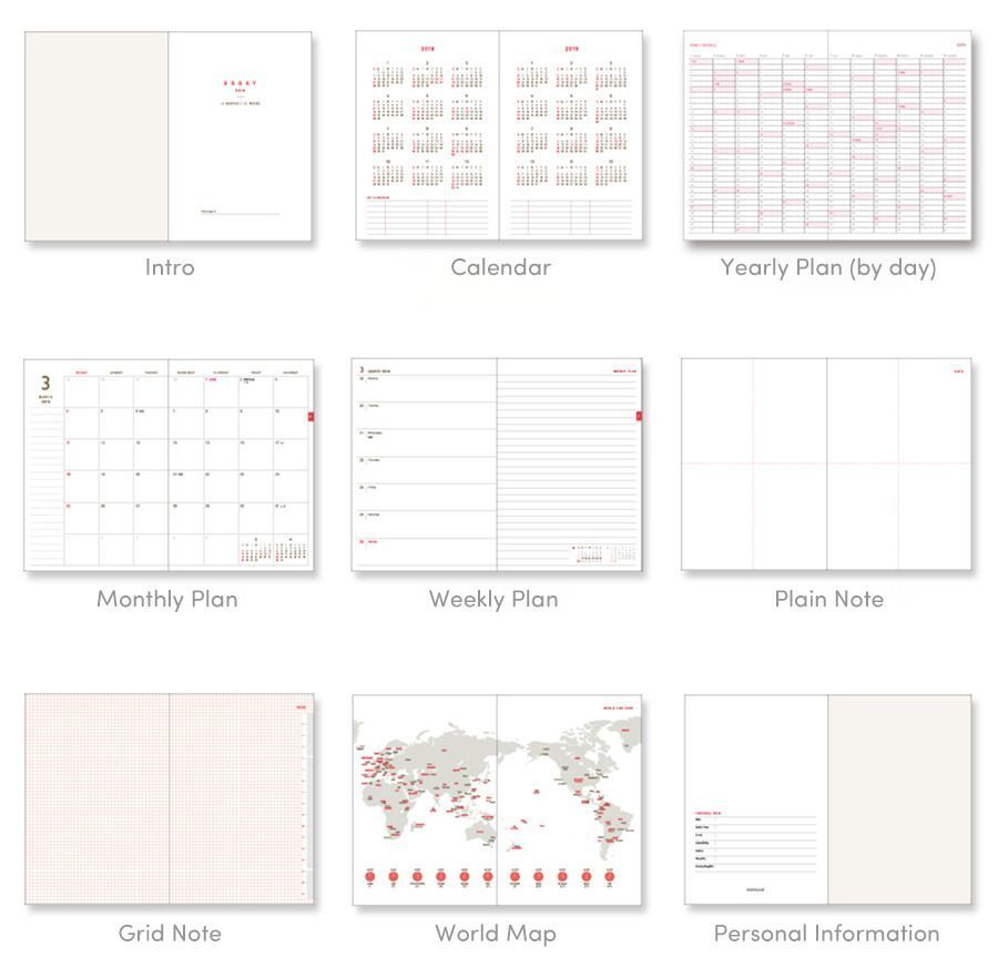 MochiThings: 2019 Essay B6 Scheduler (Special Edition)