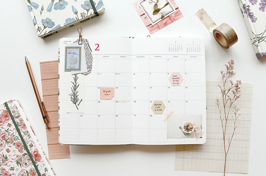 MochiThings: 2019 Florence Daily Planner