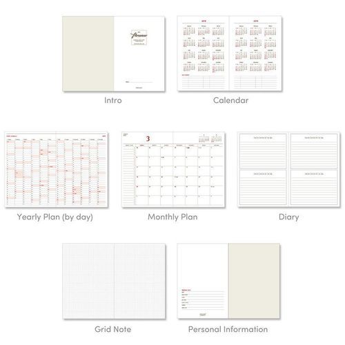 MochiThings: 2019 Florence Daily Planner