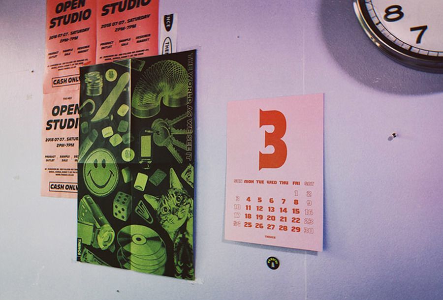 MochiThings: 2019 Vintage Wall Calendar Sheets