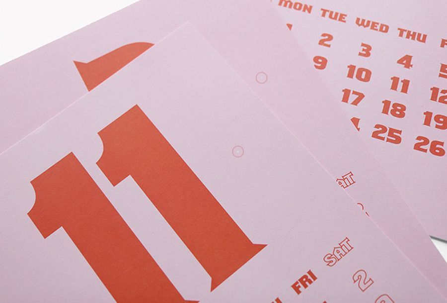 MochiThings: 2019 Vintage Wall Calendar Sheets