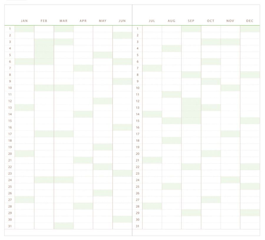 MochiThings: 2019 Small Rainbow Scheduler