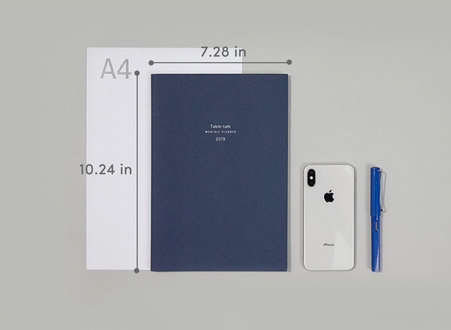 MochiThings: 2019 Table Talk B5 Monthly Planner