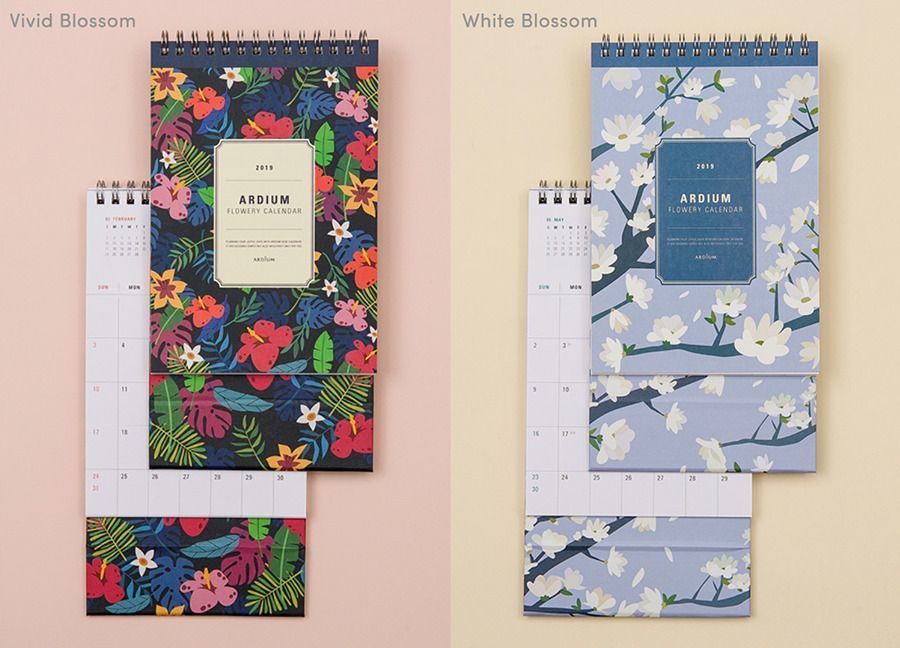 MochiThings: 2019 Ardium Small Desk Calendar