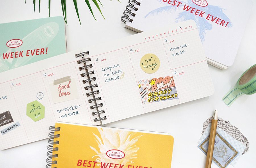 MochiThings: Best Week Ever Weekly Planner