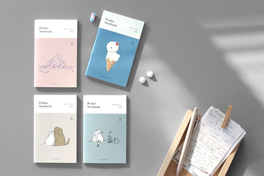 MochiThings: Moments Grid Pocket Notebook