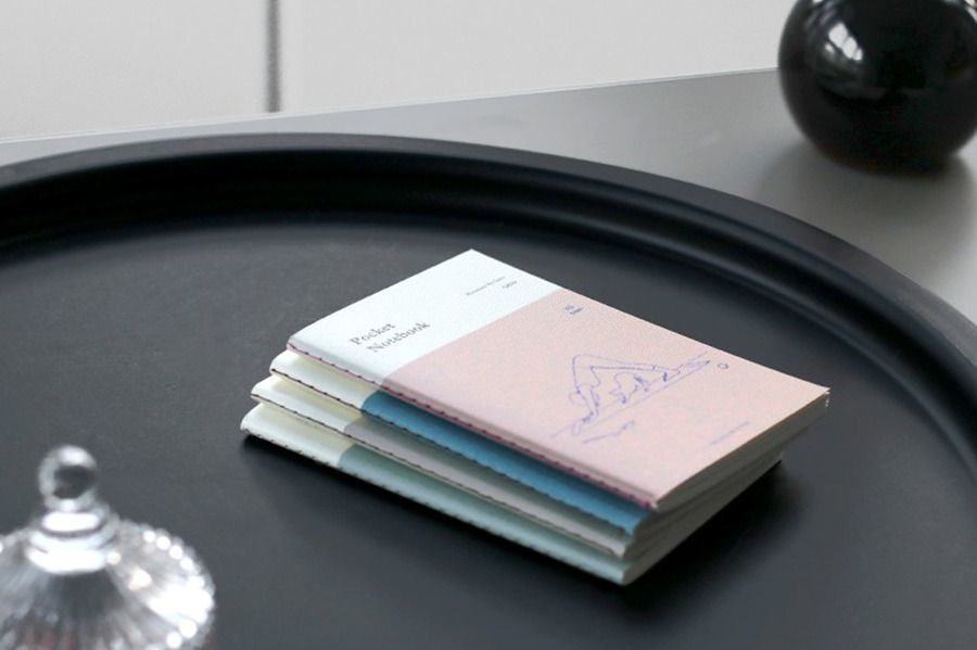 MochiThings: Moments Grid Pocket Notebook