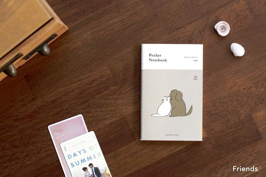 MochiThings: Moments Grid Pocket Notebook