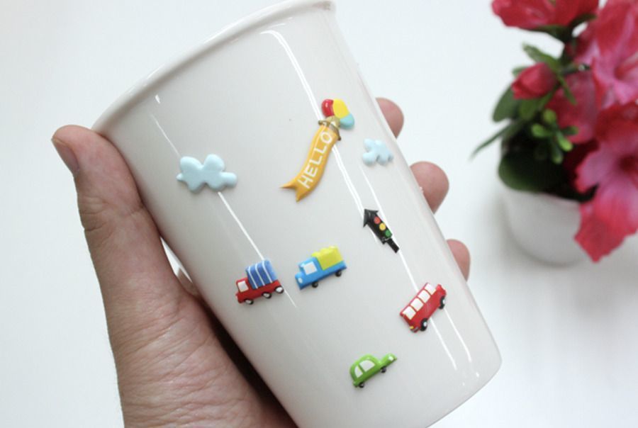 MochiThings: Car Epoxy Deco Sticker