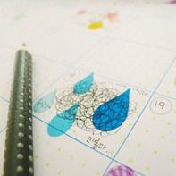 MochiThings: Raindrop Deco Sticker Set