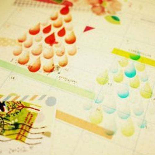 MochiThings: Raindrop Deco Sticker Set