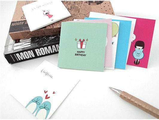 MochiThings: Mini Birthday Card