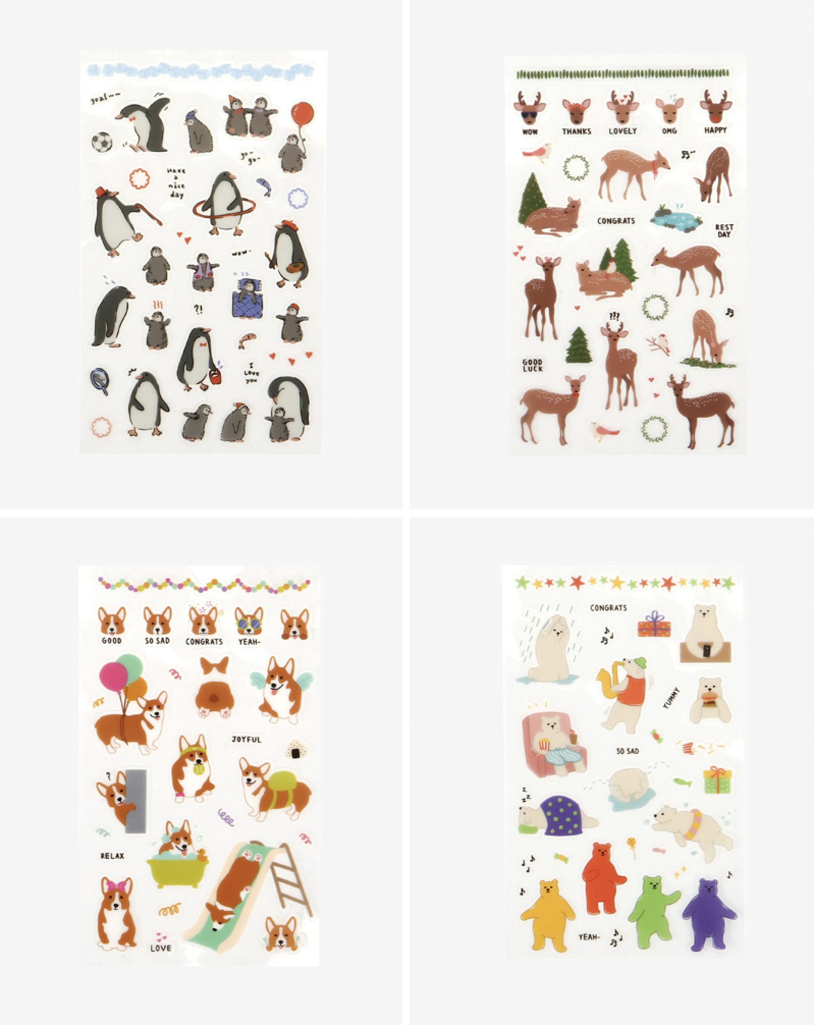 MochiThings: Dailylike Daily Deco Sticker v3