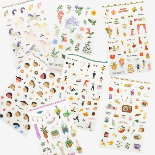 MochiThings: Dailylike Daily Deco Sticker v3
