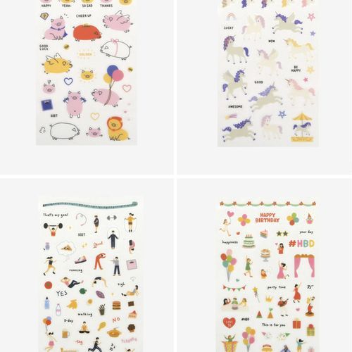 MochiThings: Dailylike Daily Deco Sticker v3