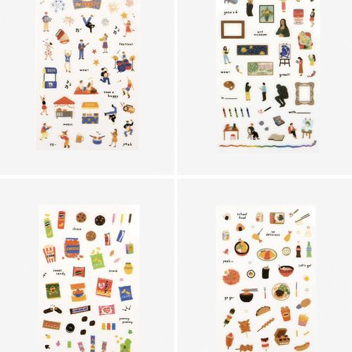 MochiThings: Dailylike Daily Deco Sticker v3