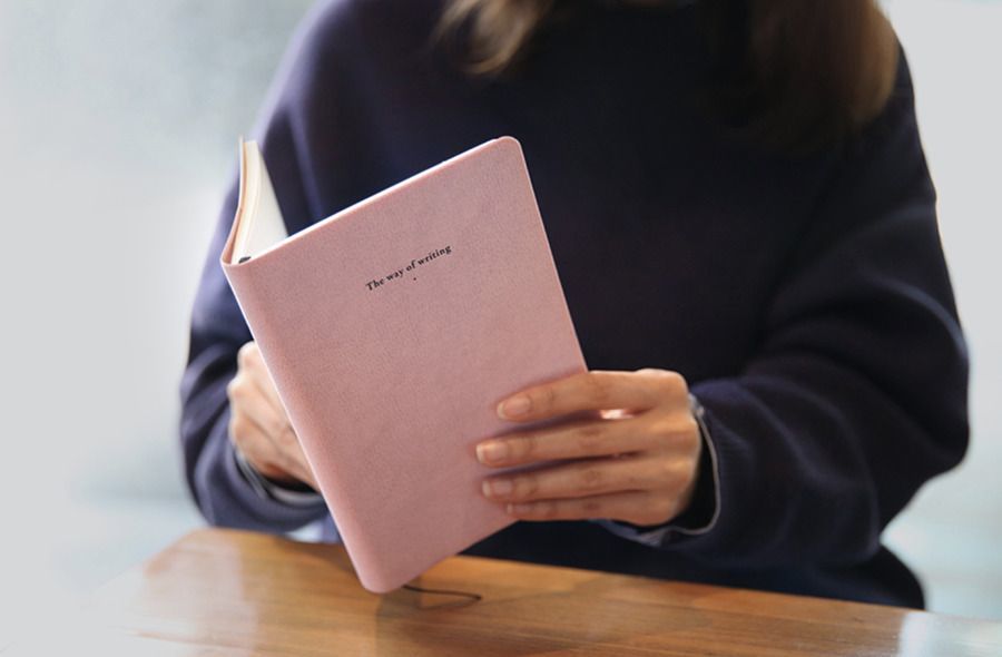 MochiThings: Memory Leather Lined Notebook