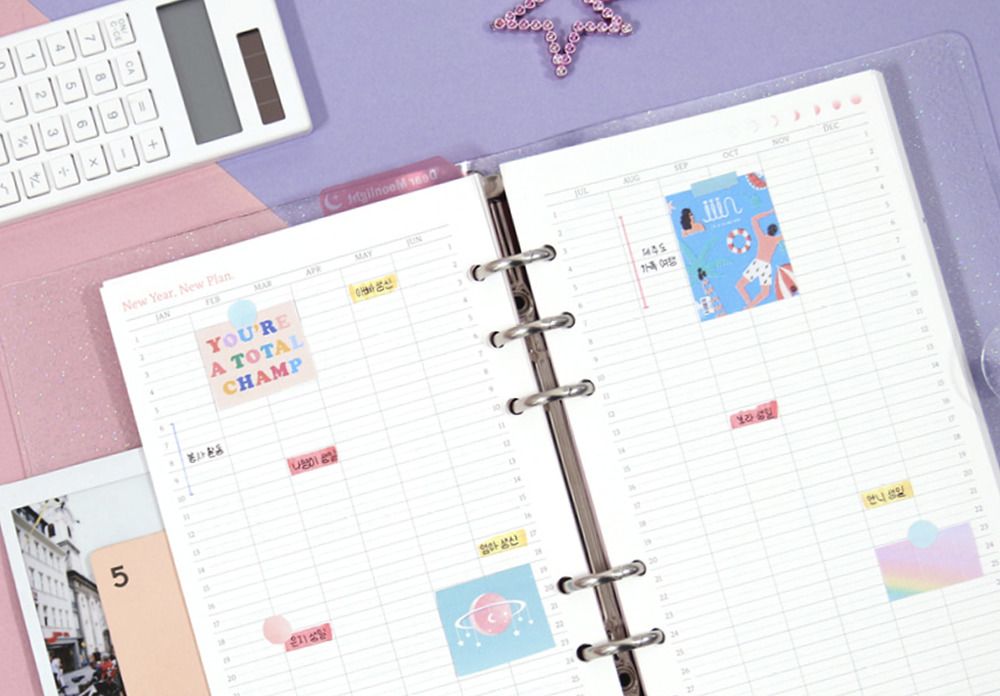 MochiThings: Twinkle 6 Ring A6 Planner