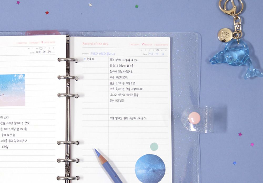 MochiThings: Twinkle 6 Ring A6 Planner
