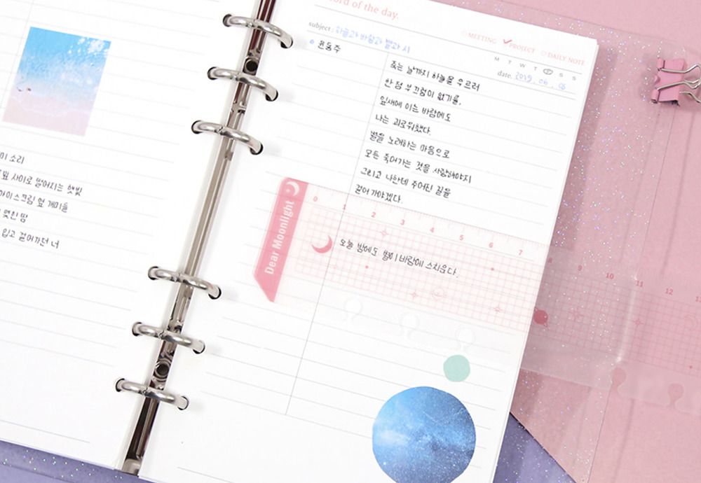 MochiThings: Twinkle 6 Ring A6 Planner