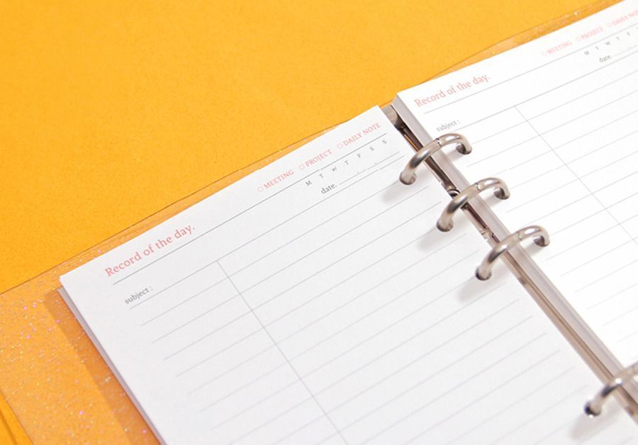 MochiThings: 6 Ring A6 Planner Refill