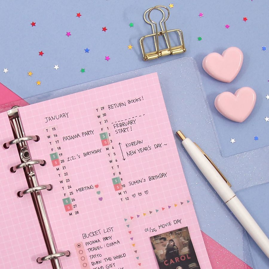 MochiThings: 6 Ring A6 Planner Refill