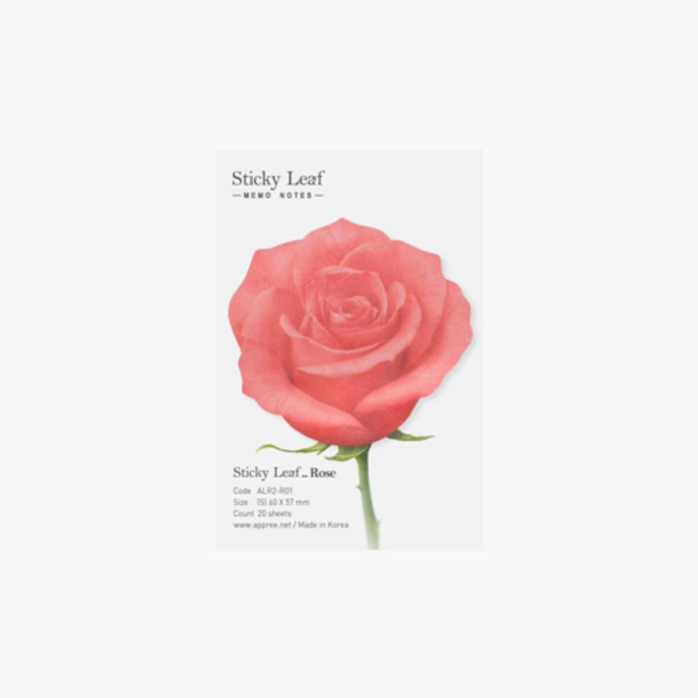 MochiThings: Small Rose Sticky Note