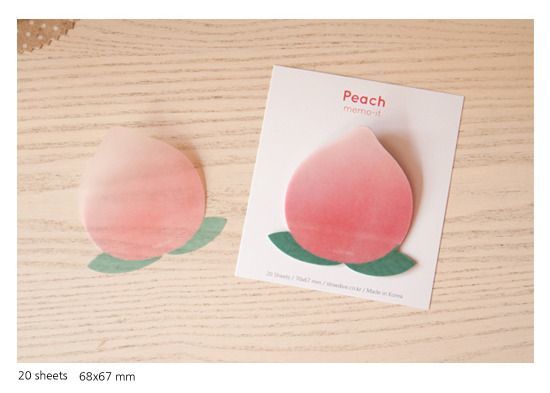 MochiThings: Peach Sticky Note