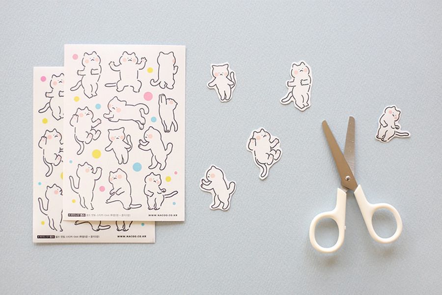 MochiThings: Cat Dance CYO Sticker Set