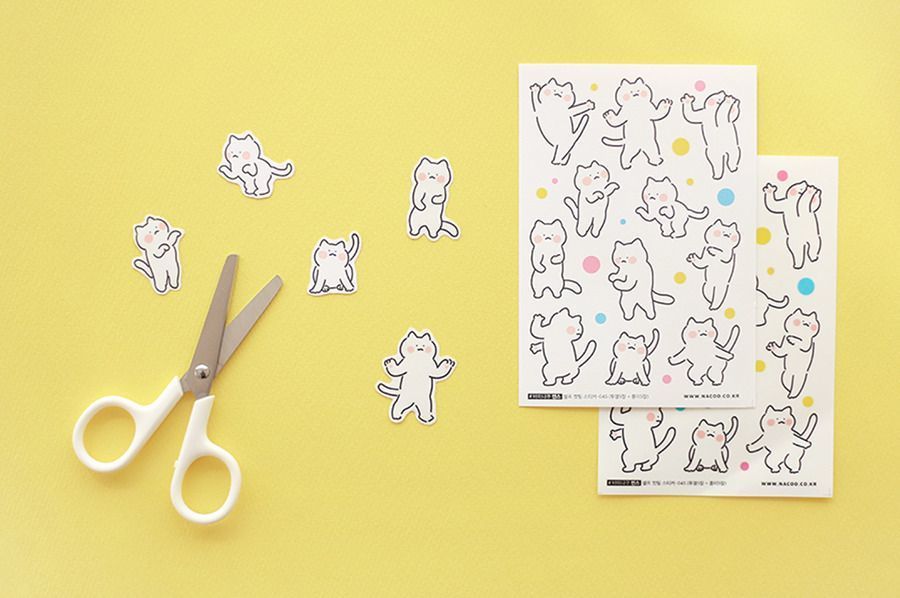 MochiThings: Cat Dance CYO Sticker Set
