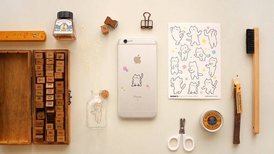 MochiThings: Cat Dance CYO Sticker Set