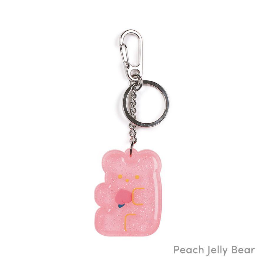 MochiThings: Retro Glitter Epoxy Key Ring