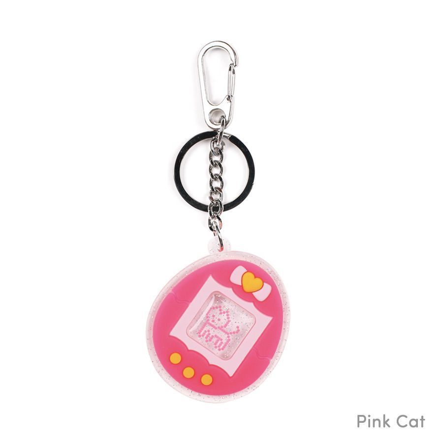 MochiThings: Retro Glitter Epoxy Key Ring