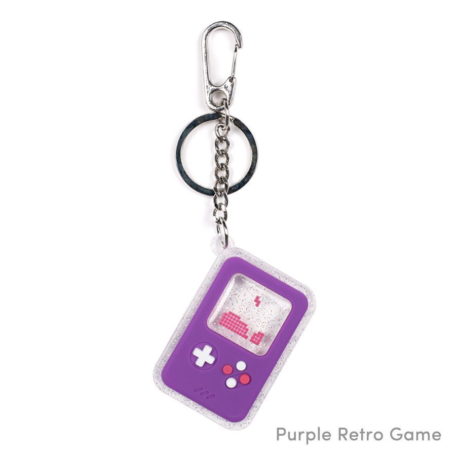 MochiThings: Retro Glitter Epoxy Key Ring