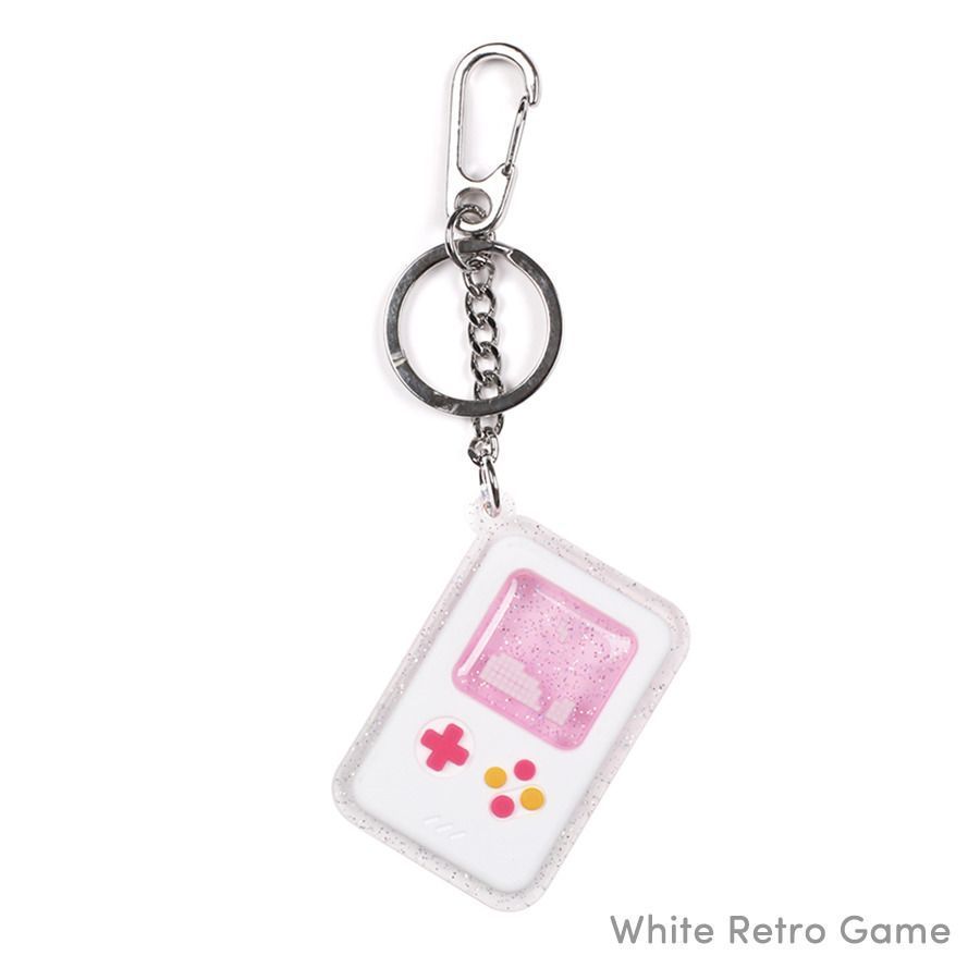 MochiThings: Retro Glitter Epoxy Key Ring