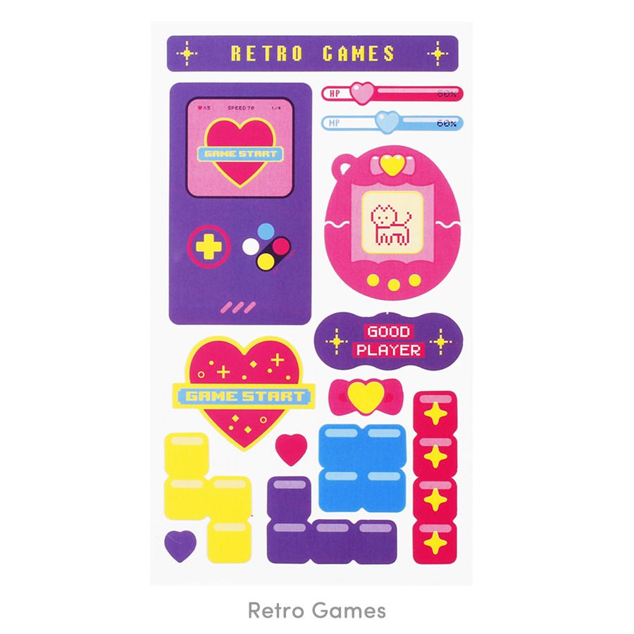 MochiThings: Retro Themed Deco Sticker