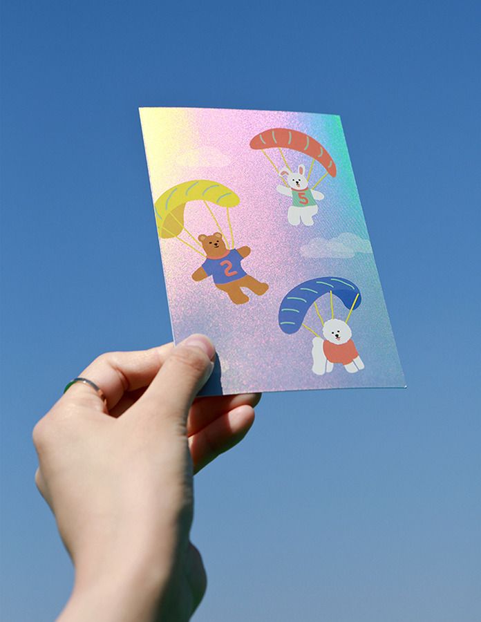 MochiThings: Dailylike Hologram Postcard v1