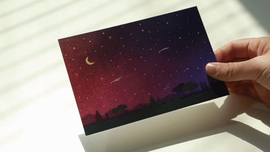 MochiThings: Dailylike Hologram Postcard v1