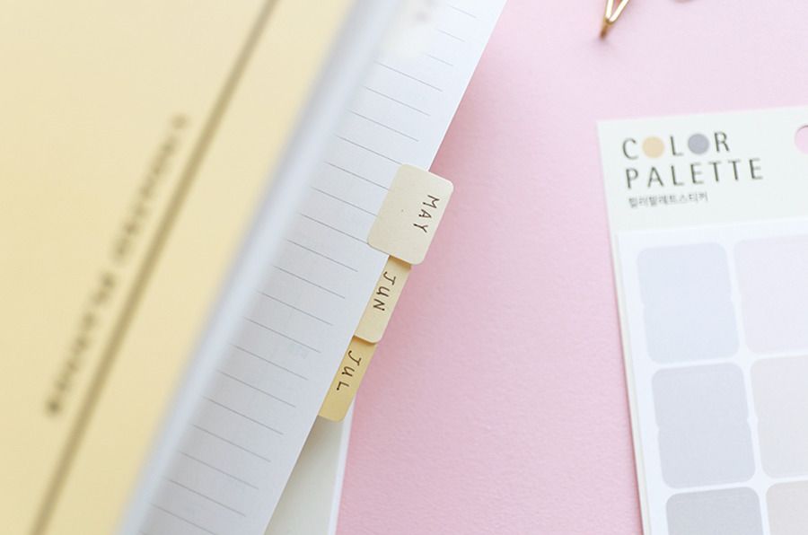 MochiThings: Color Palette Deco Sticker