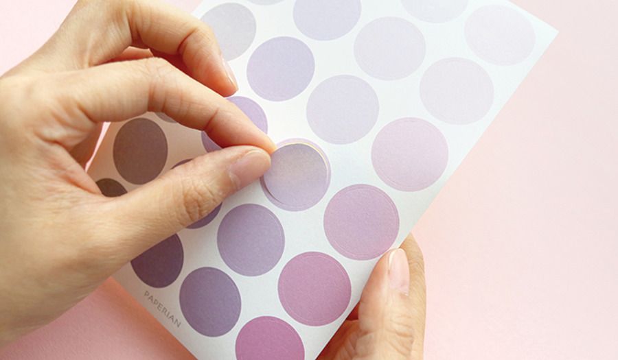 MochiThings: Color Palette Deco Sticker