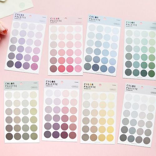 MochiThings: Color Palette Deco Sticker