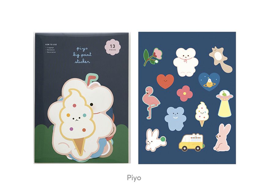 MochiThings: Livework Big Point Sticker Set