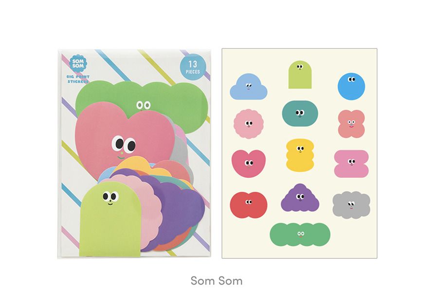 MochiThings: Livework Big Point Sticker Set