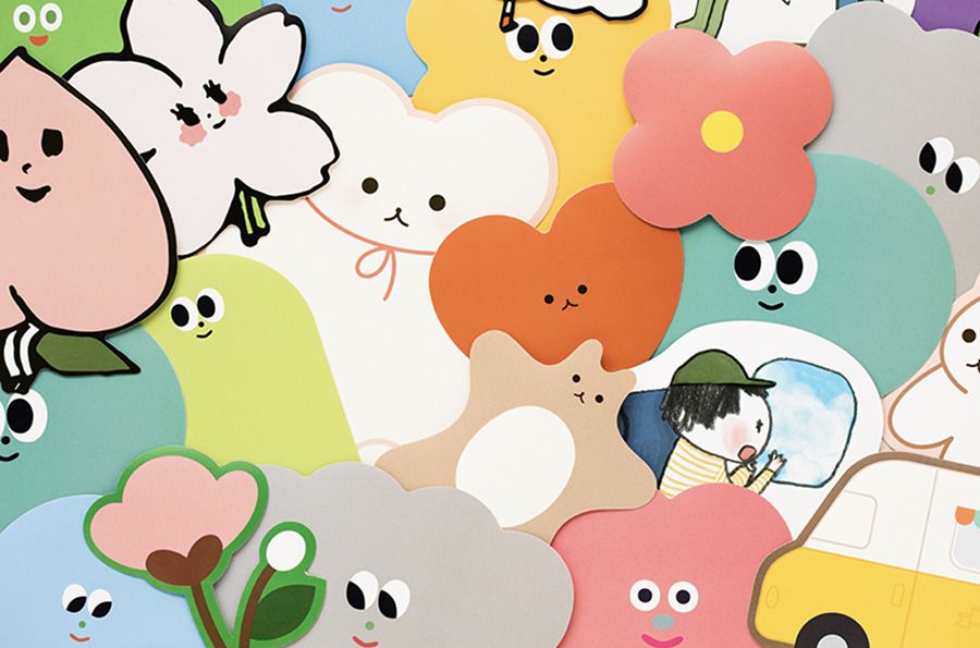 MochiThings: Livework Big Point Sticker Set