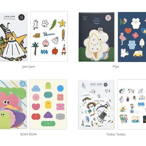 MochiThings: Livework Big Point Sticker Set