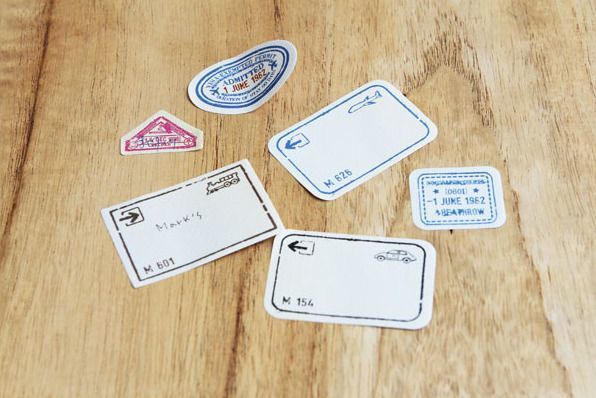 MochiThings: Passport Sticky Note Set