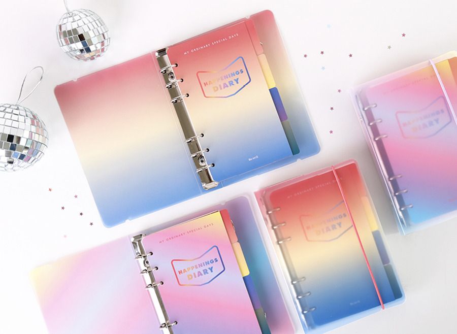 MochiThings: Rainbow 6 Ring A6 Planner