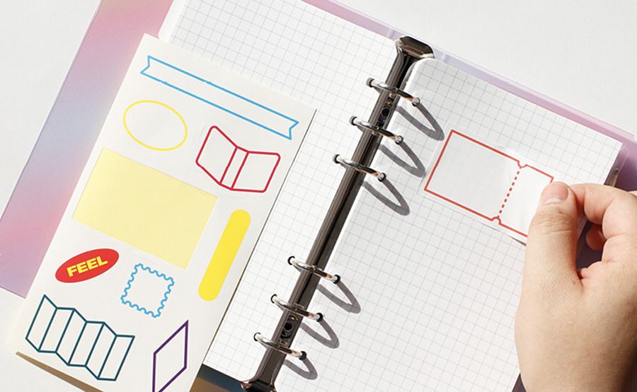 MochiThings: Rainbow 6 Ring A6 Planner