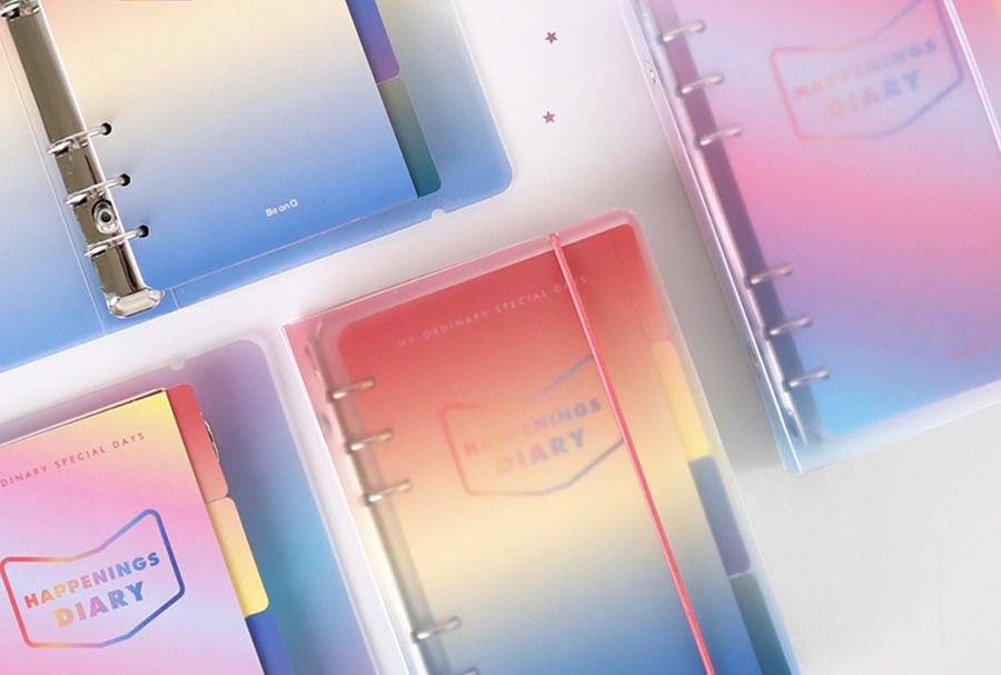 MochiThings: Rainbow 6 Ring A6 Planner