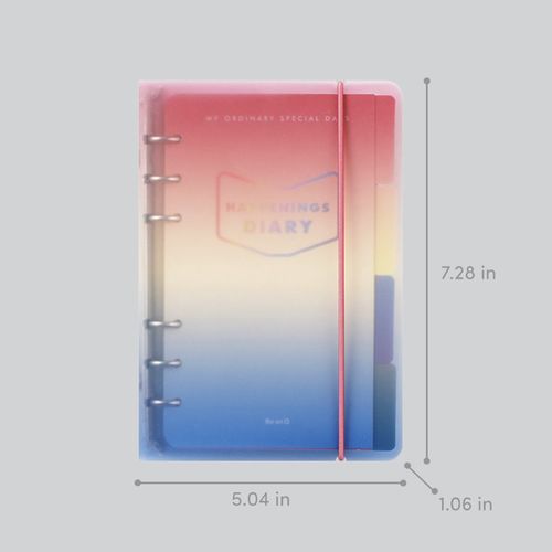 MochiThings: Rainbow 6 Ring A6 Planner